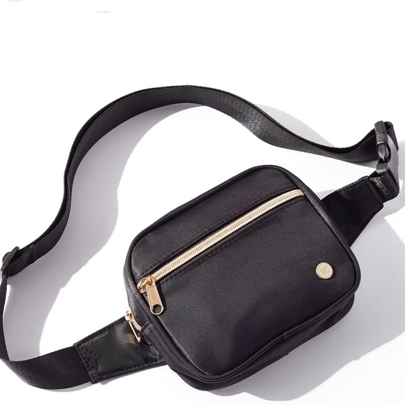 Wantable | Bags | Black Belt Bag By Wantable New Condition | Poshmark